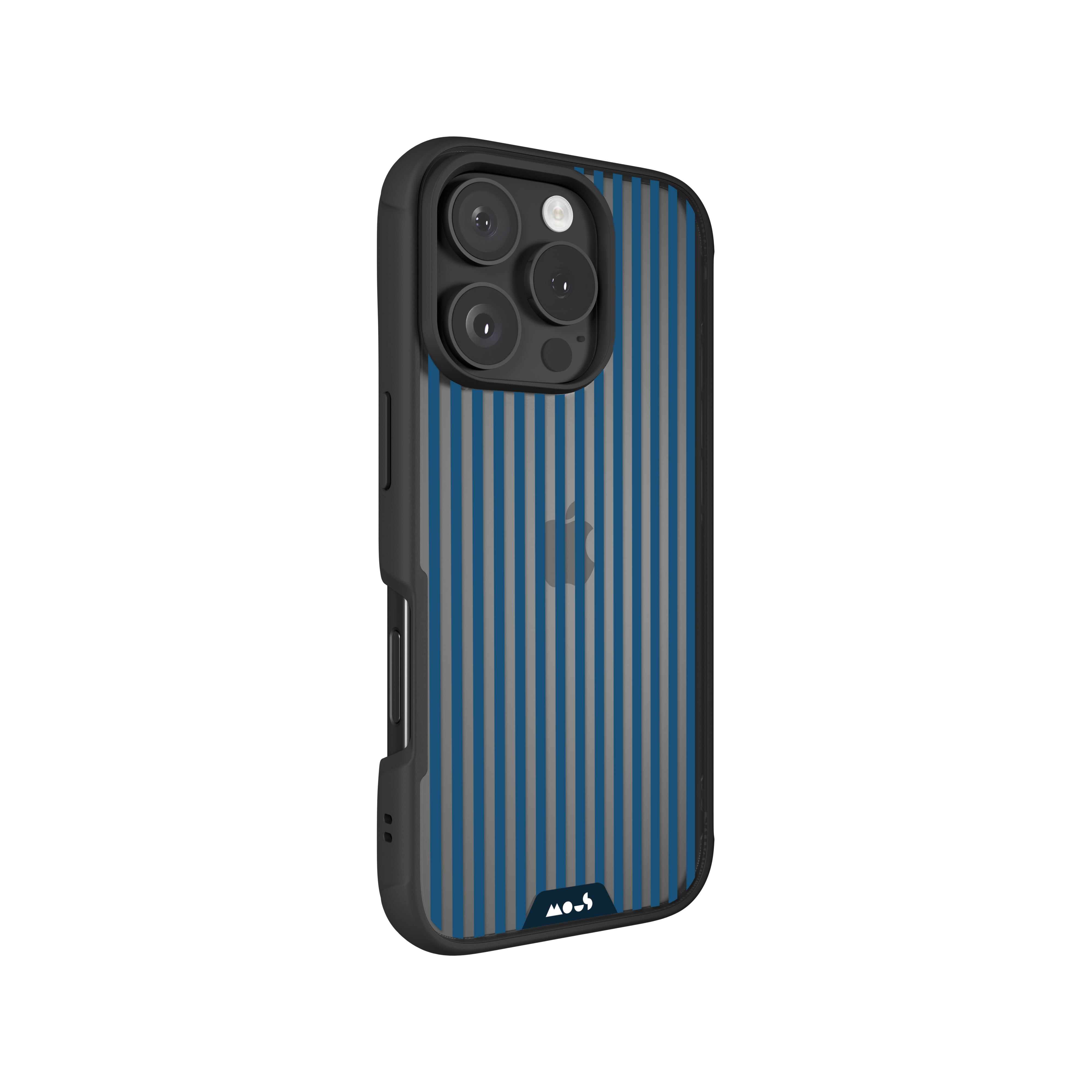 Mous | Storm Protective Phone Case - Clarity x Pinstripe