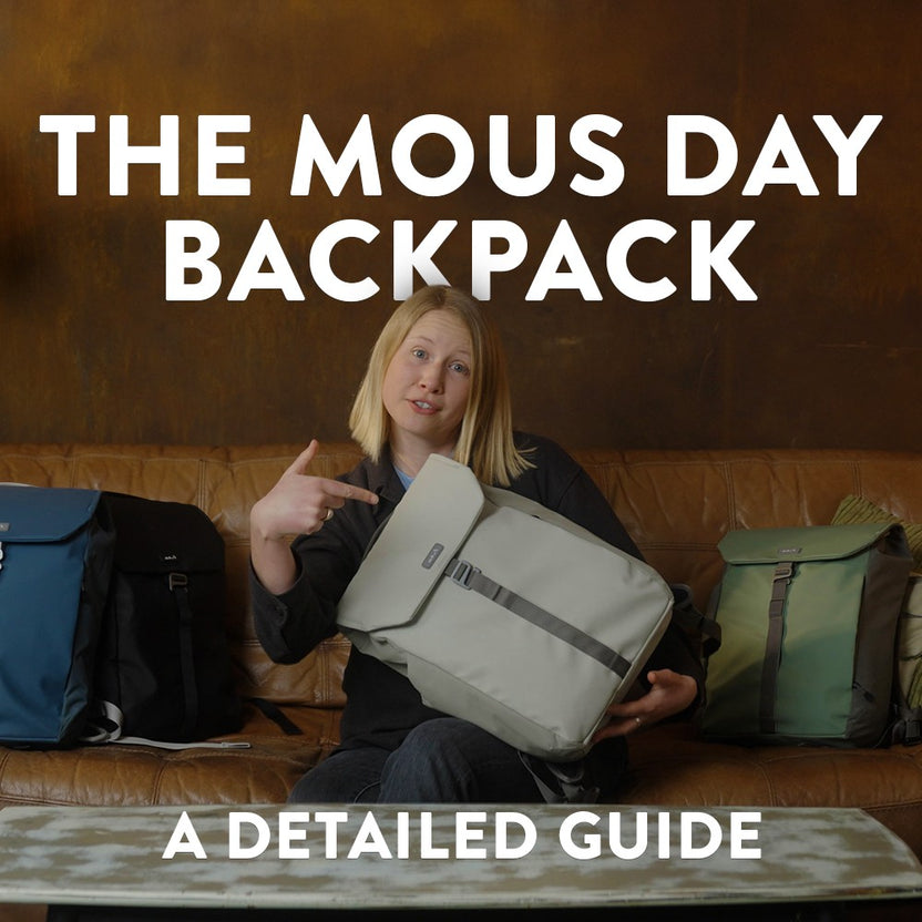Mous | Flap Backpack with AiroFoam® - Midnight