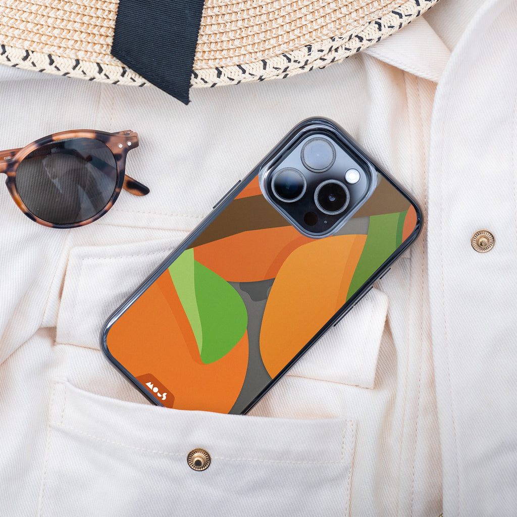 Mous | Fruits Printed Phone Case – Orange