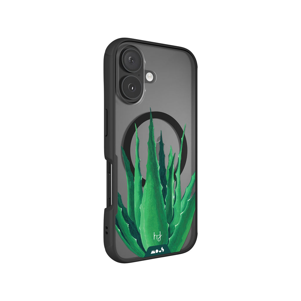 Mous | Henry Fraser Spiky Plant MagSafe® Compatible Phone Case