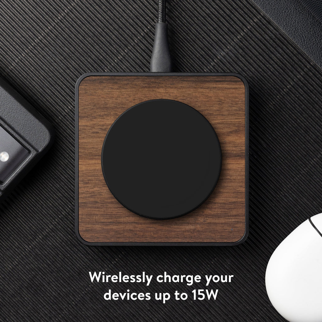 Mous | Walnut Wireless Charging Pad