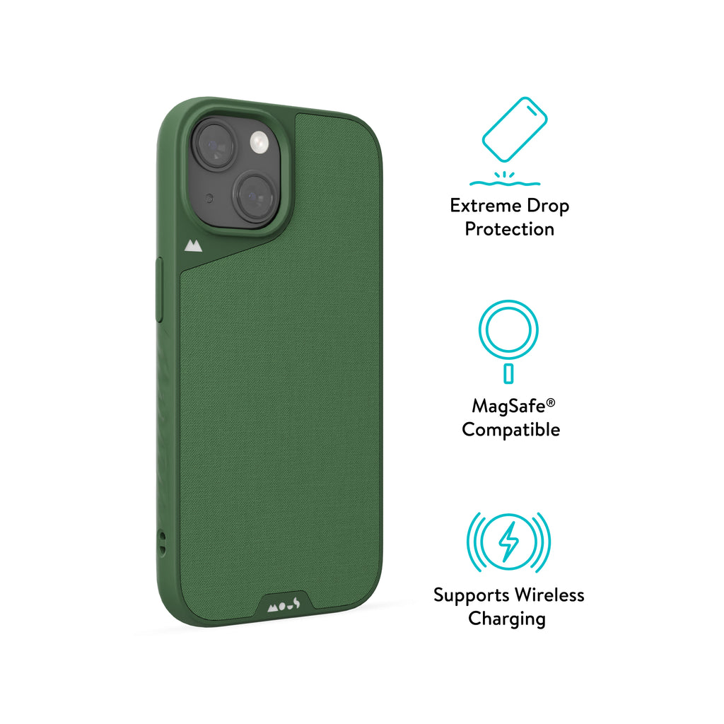 Mous | MagSafe® Compatible Forest Green Phone Case - Limitless 5.0