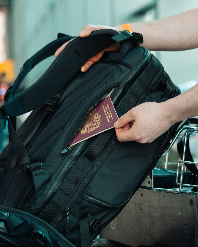 Mous | Optimal Travel Backpack | Expandable Storage | AiroFoam Tech | Mous