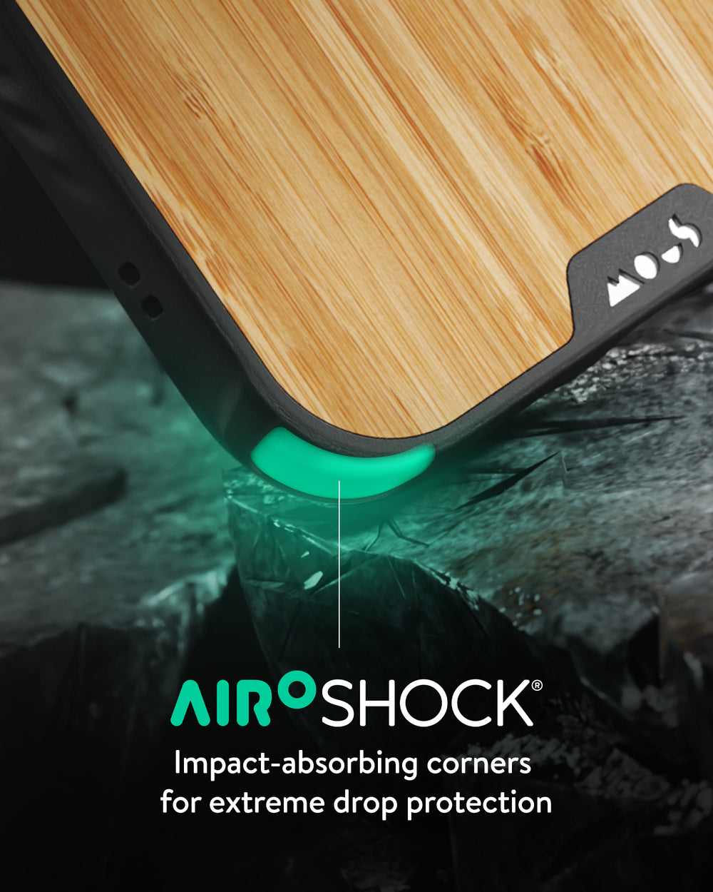 Mous | Bamboo Protective Phone Case - Limitless