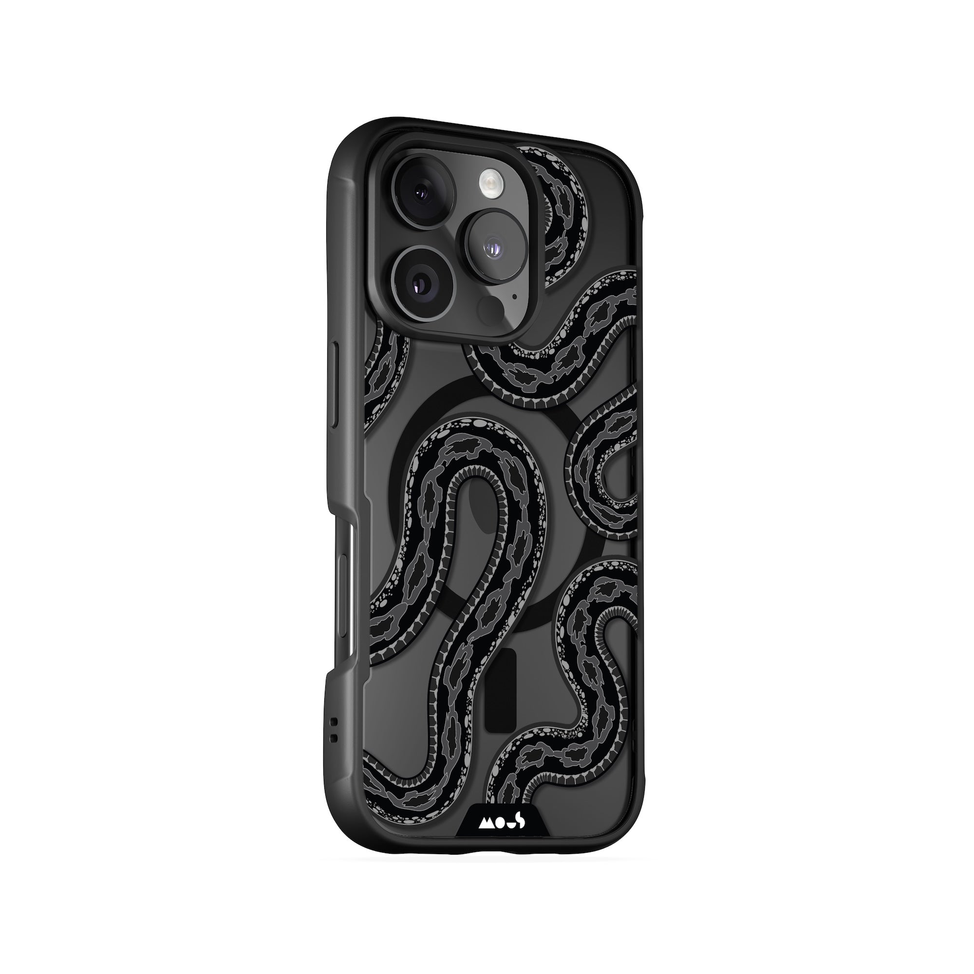 Mous | Shadow Mamba Protective Phone Case - Clarity MagSafe x Serpent