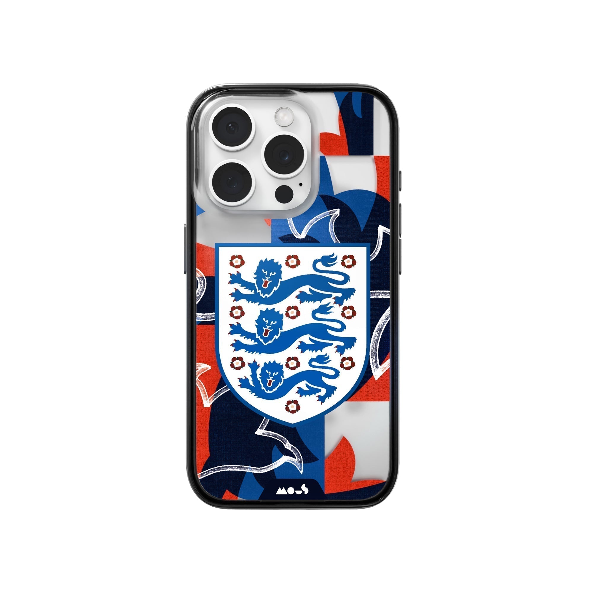 Mous England Three Lions Printed Phone Case