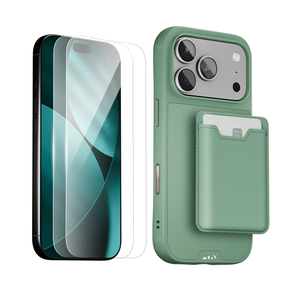 Mous | Sage Protective Case, Screen Protector and Card Wallet - Apple ...